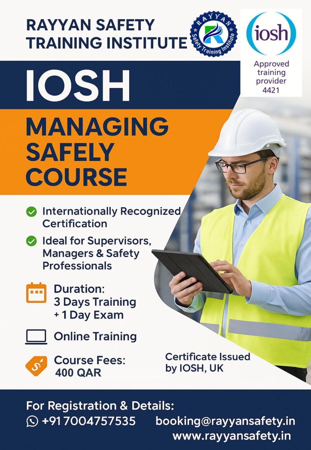 Login - Rayyan Safety Training Institute
